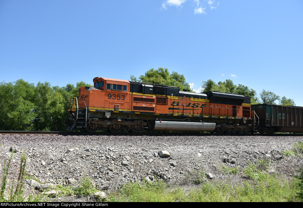 BNSF 9353 Roster.