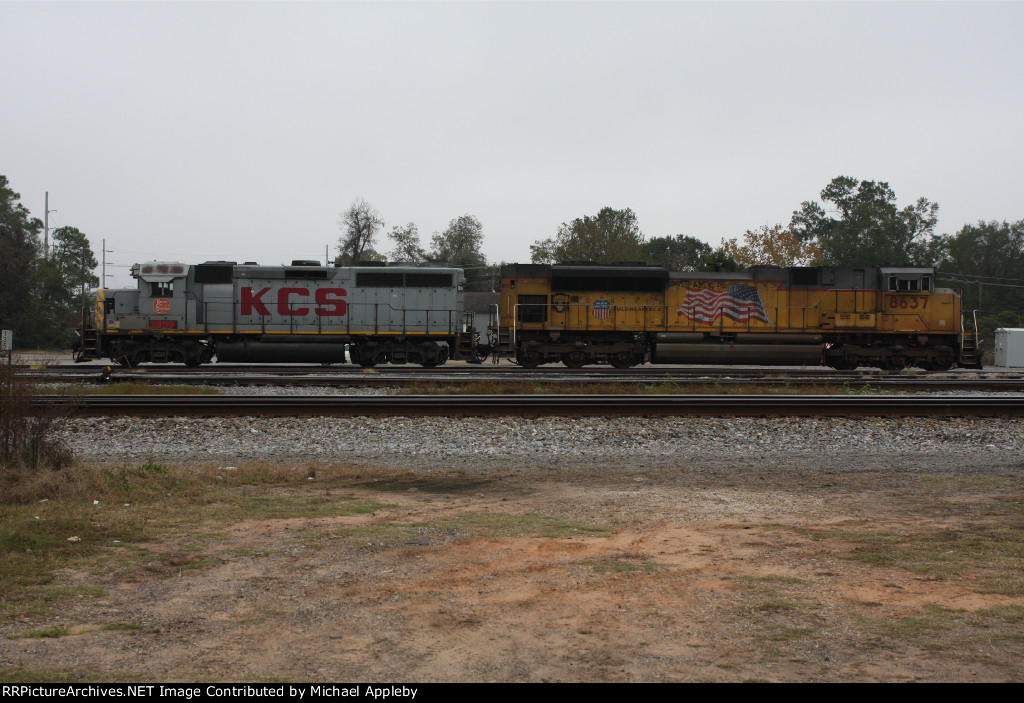 KCS 2899 and a UP ace.