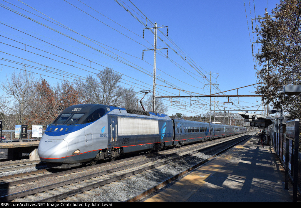 Westbound Acela