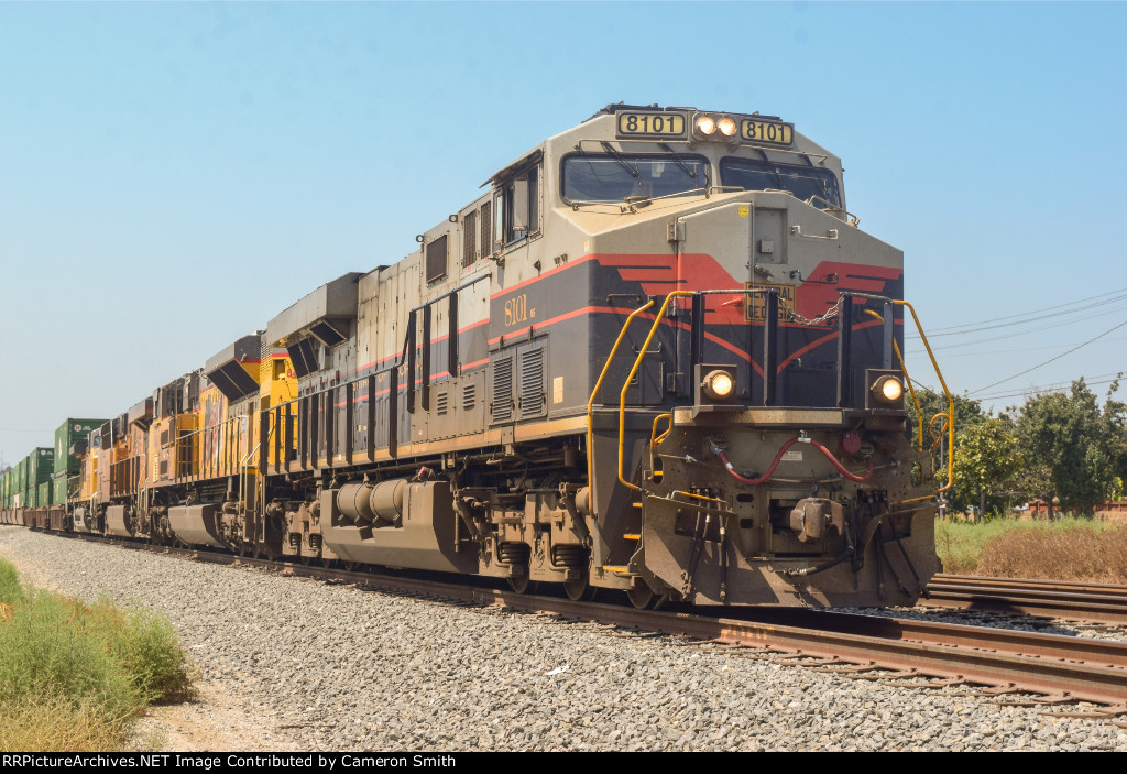 NS 8101 leading the ZAILC