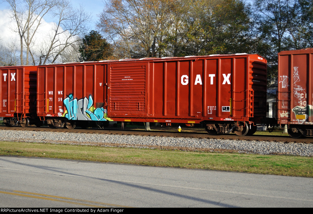 WRWK 7159 GATX Boxcar