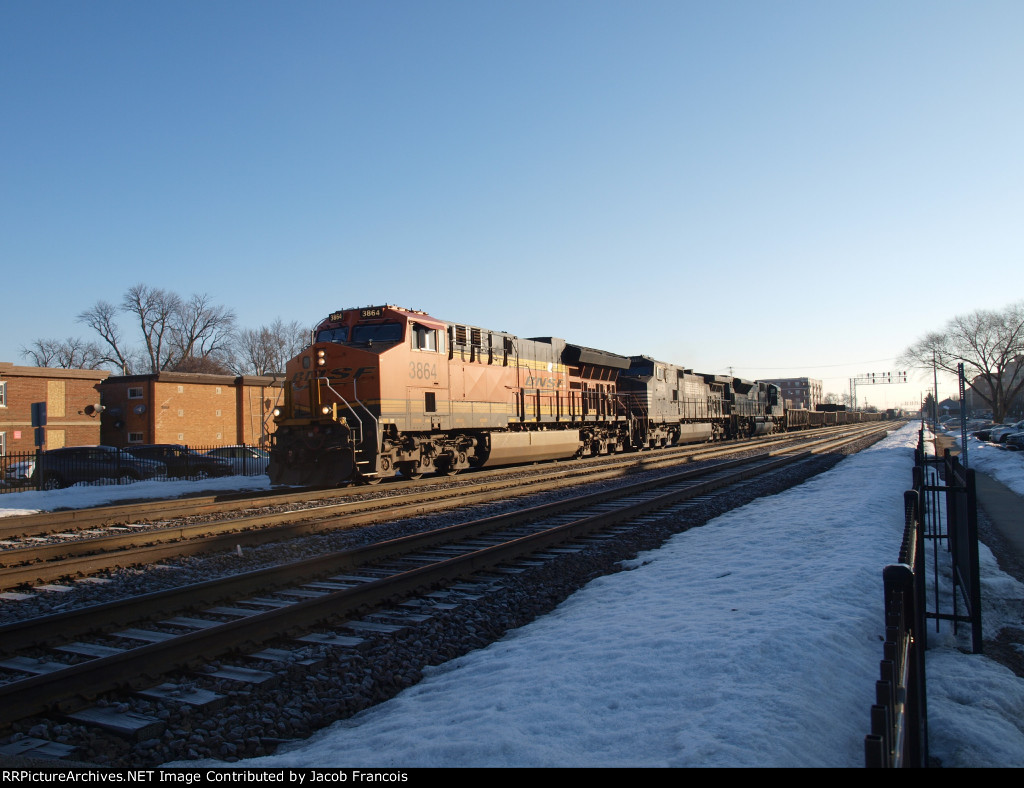 BNSF 3864