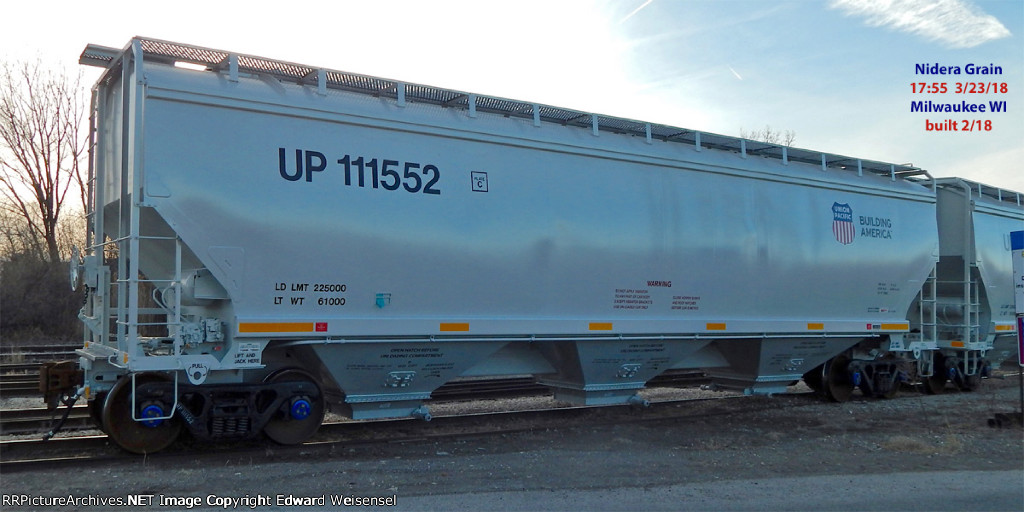 Built 2/2018 by Gunderson