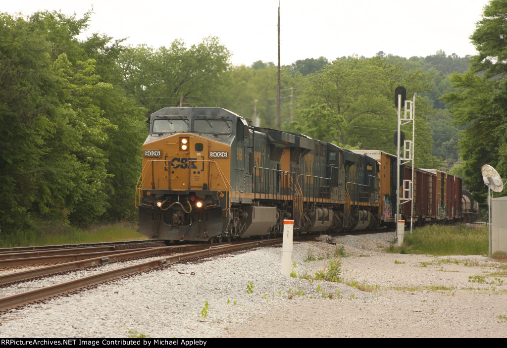 CSX Q648 at Pelham.