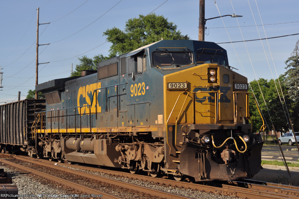 CSXT 9023 On CSX Q 507 Southbound At Butler St