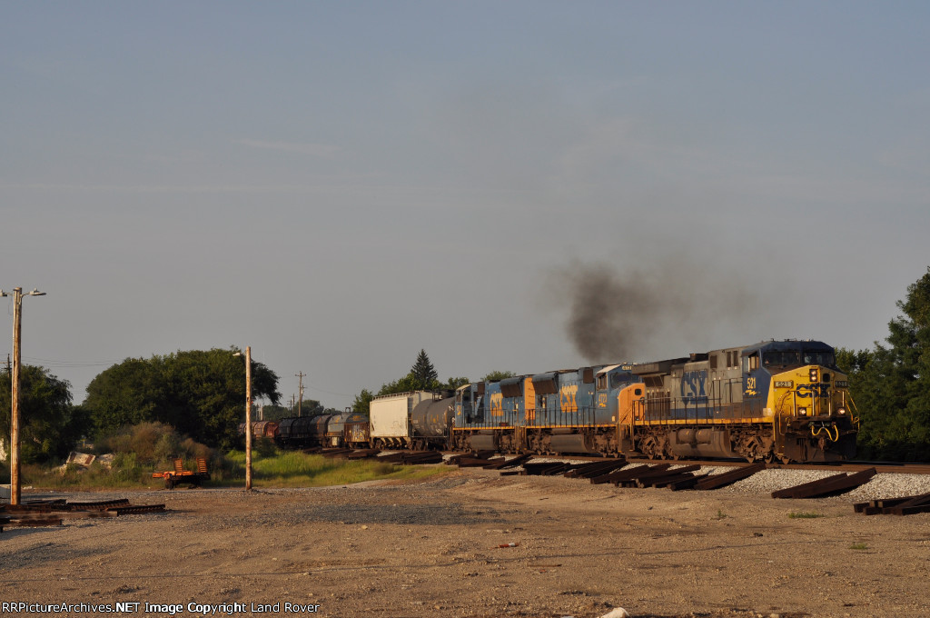 CSXT 521 On CSX J 783 Southbound At New Miami