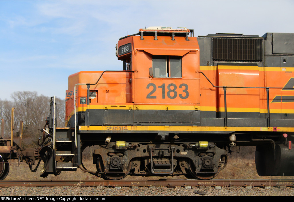 BNSF 2183 with a new model designation