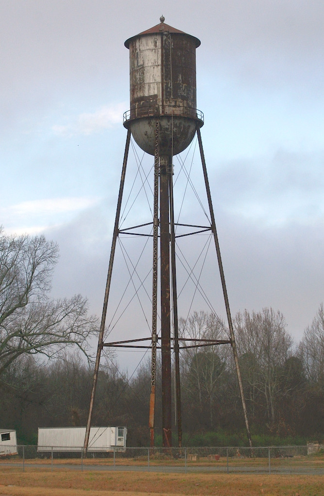 Old water tower still standing