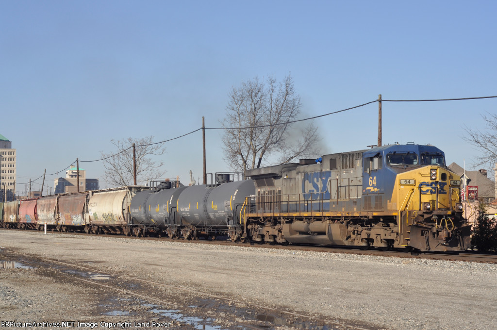 CSXT 64 On CSX X 368 Eastbound