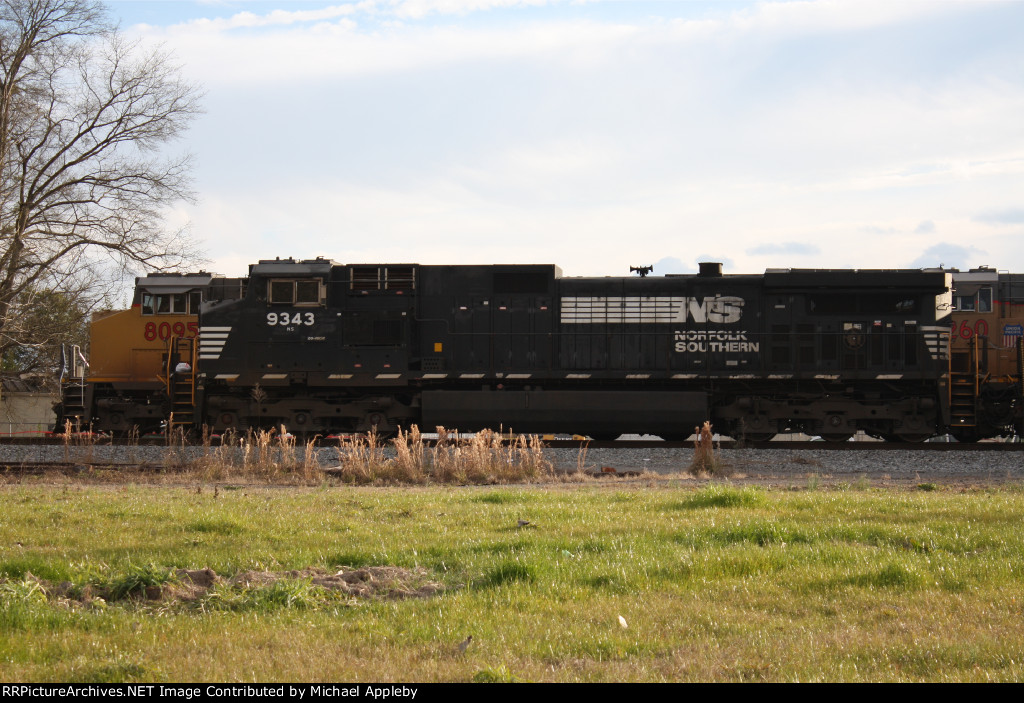 NS 24E closest is being passed by 22G.