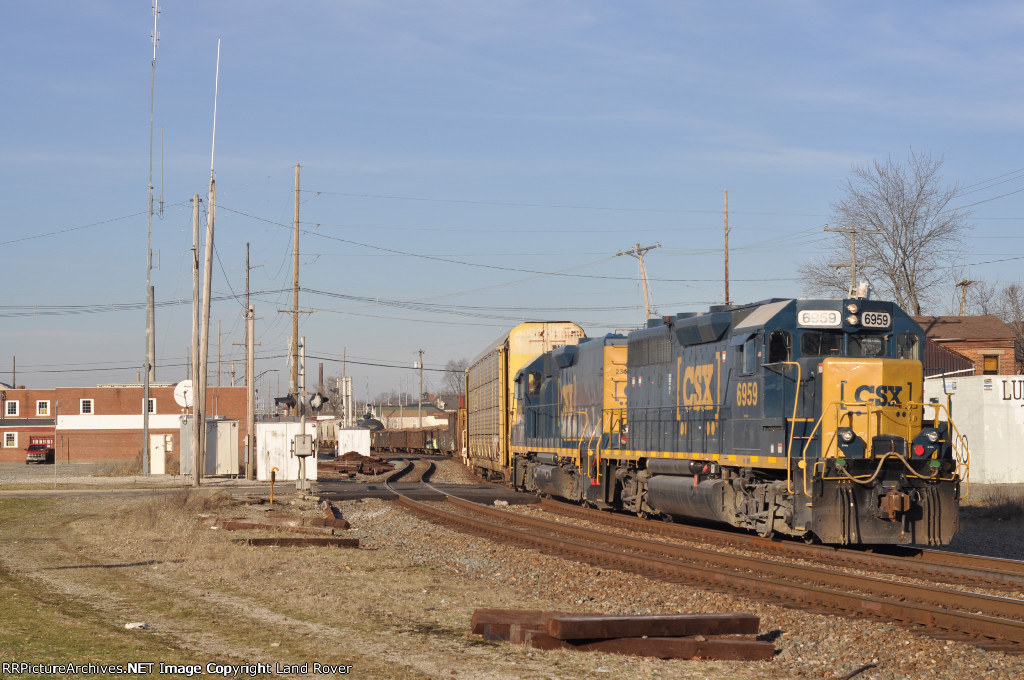 CSXT 6959 On CSX J 783 Southbound The Old Way
