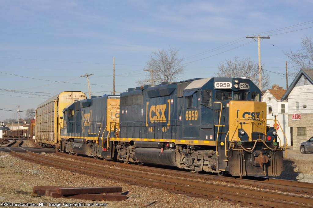 CSXT 6959 On CSX J 783 Southbound The Old Way