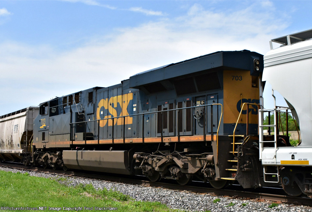 CSX 703 is the DPU today.