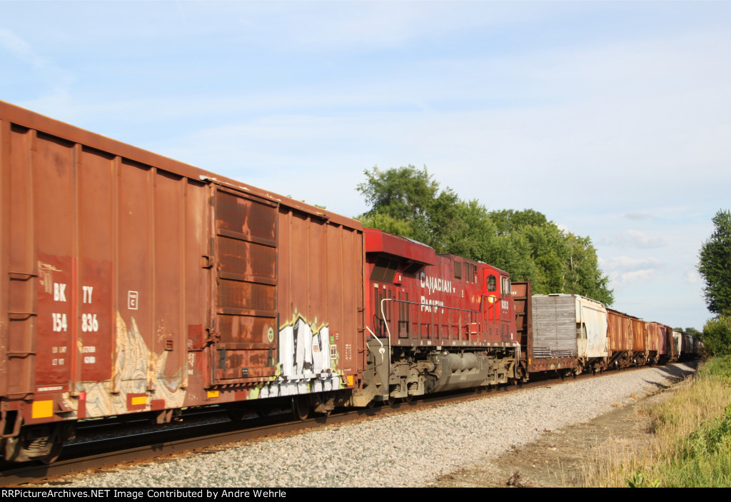 CP 9353 mid-train on 281