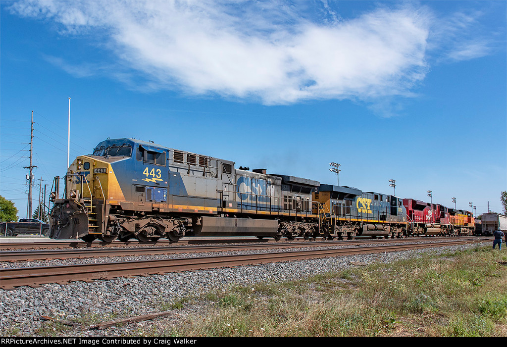 CSXT 443 - Hammond IN - 09/24/21