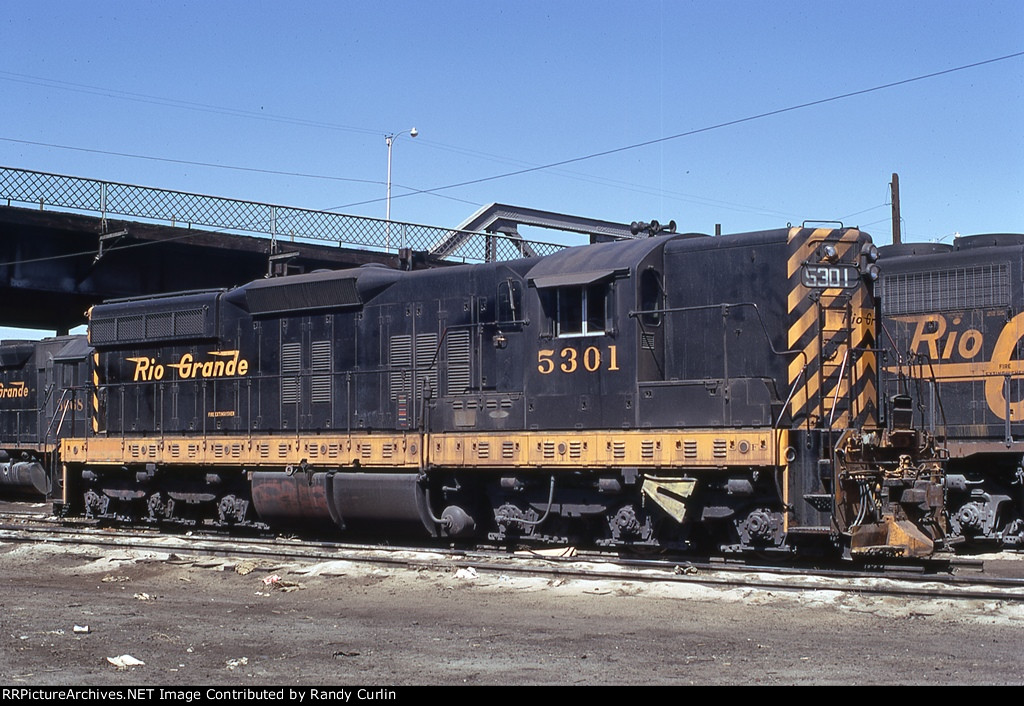 DRGW 5301 at Pueblo