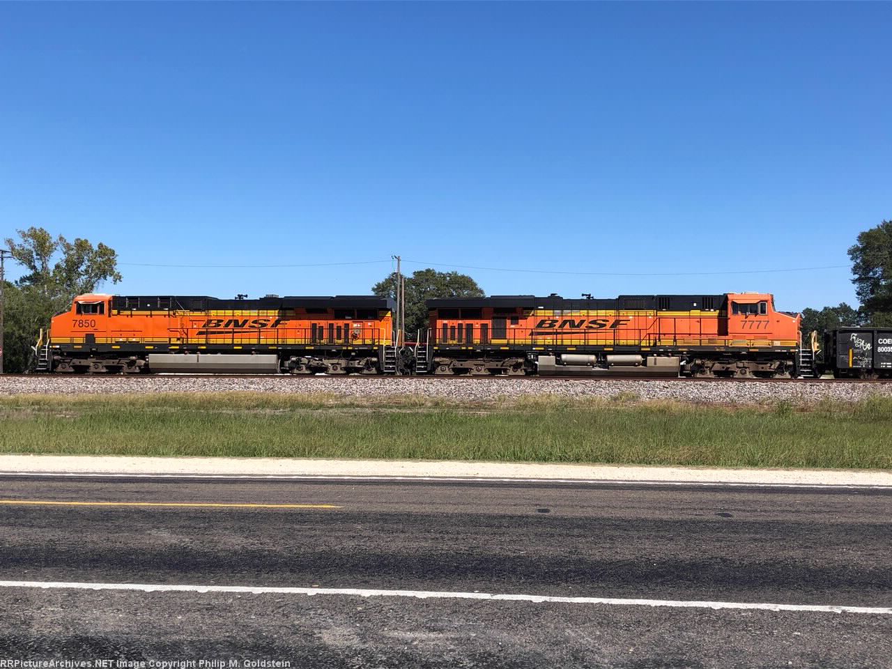 BNSF 7850, 7777