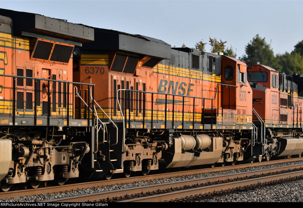 BNSF 6370 Roster shot.