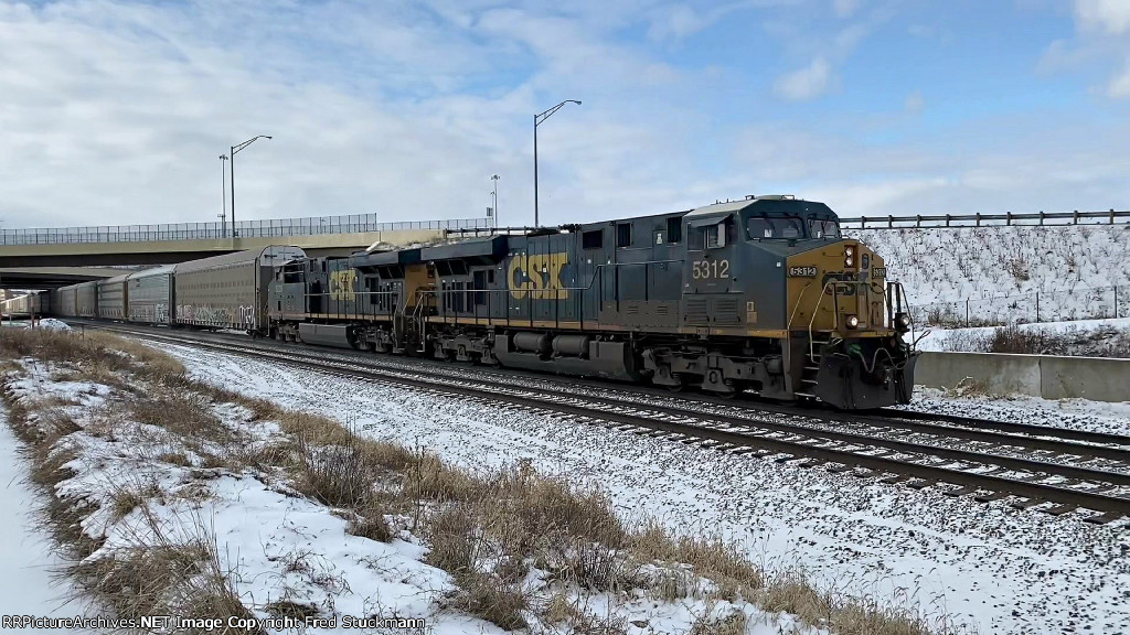 CSX 5312 leads Q214.