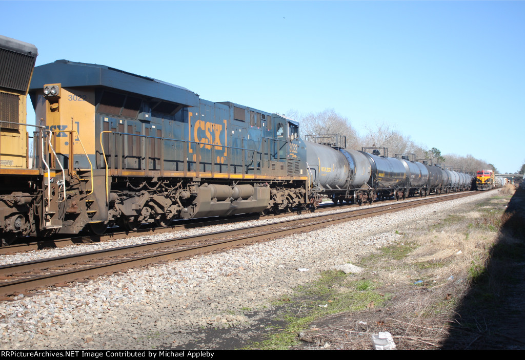 CSXT 3022.