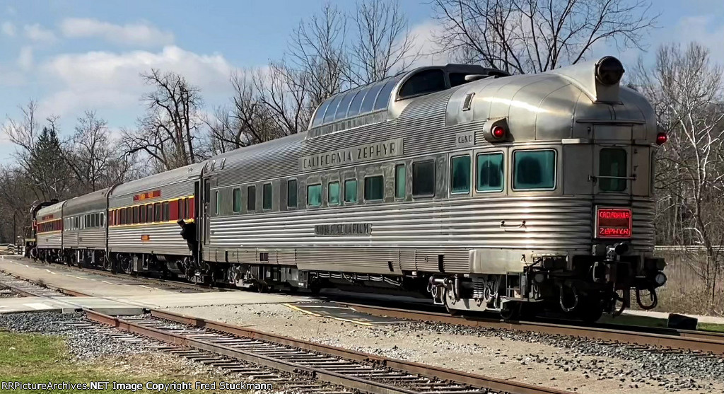 CBQ 377 is the attraction on this train.