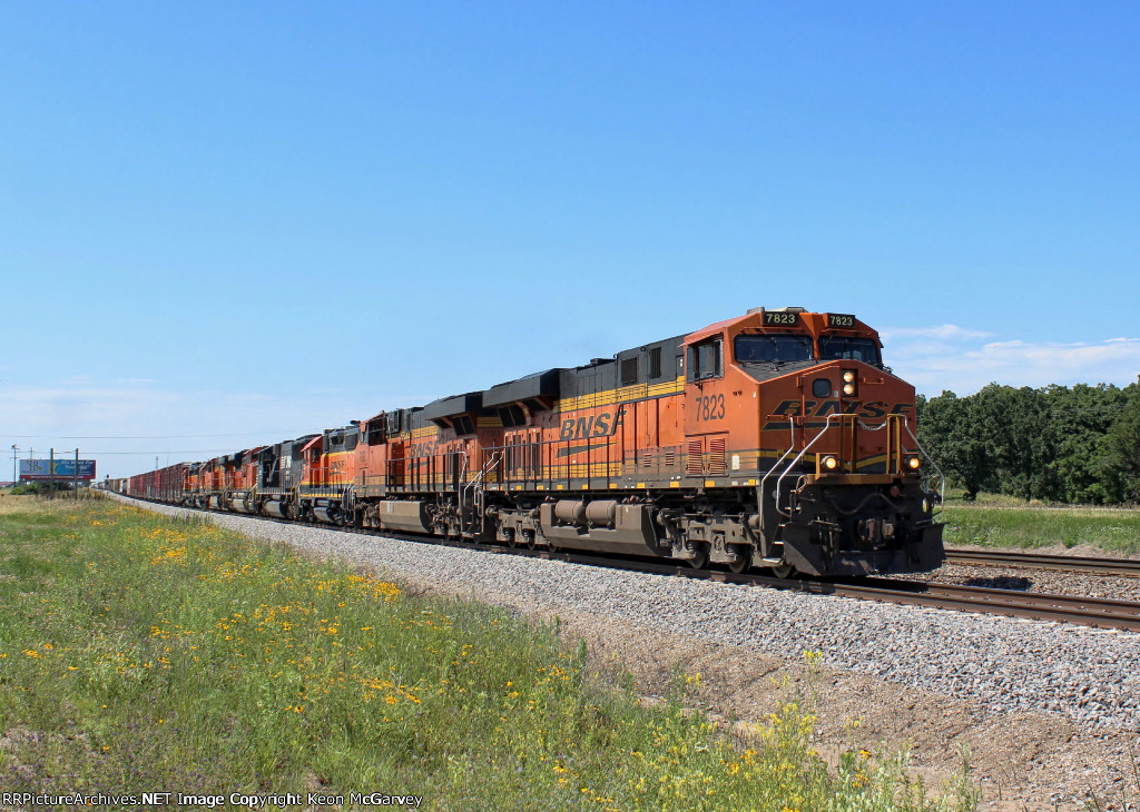BNSF 7823 East