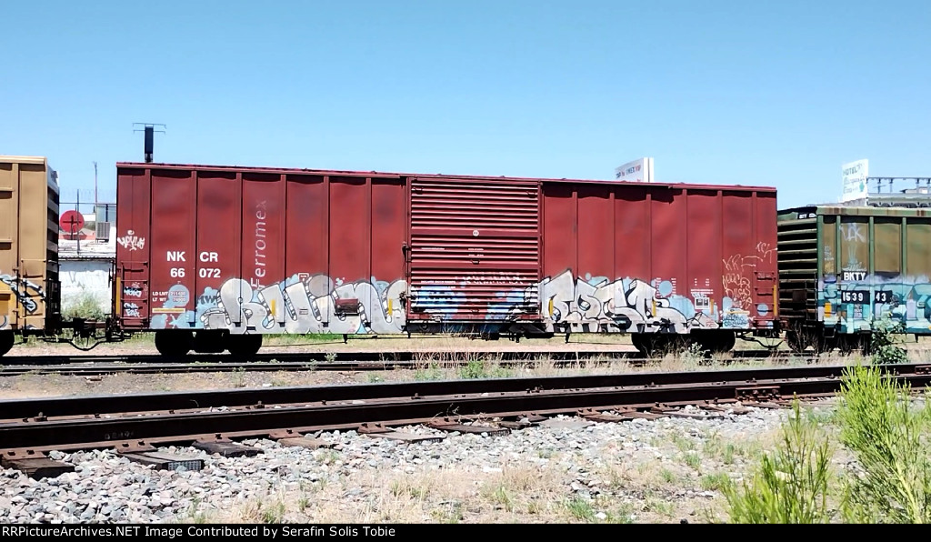 NKCR 66072 Rotulado Ferromex Con Grafiti