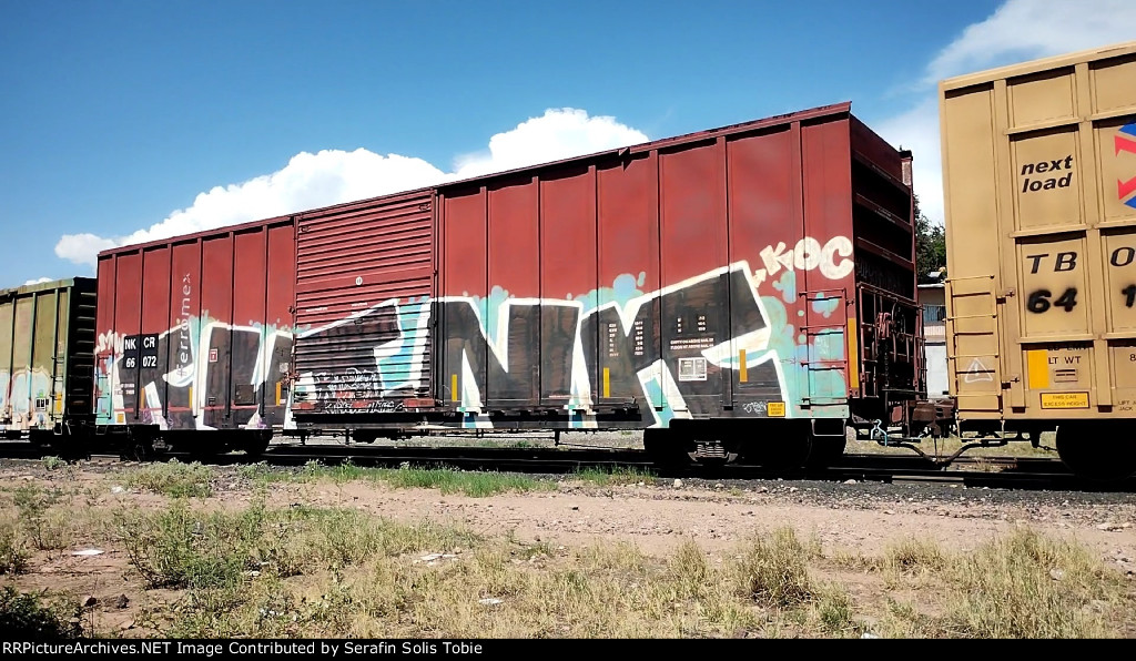 NKCR 66072 Rotulado Ferromex Con Grafiti