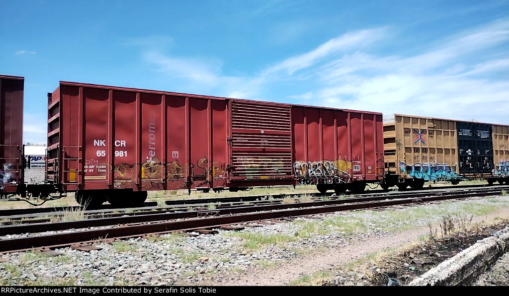 NKCR 65981 Rotulado Ferromex Con Grafiti