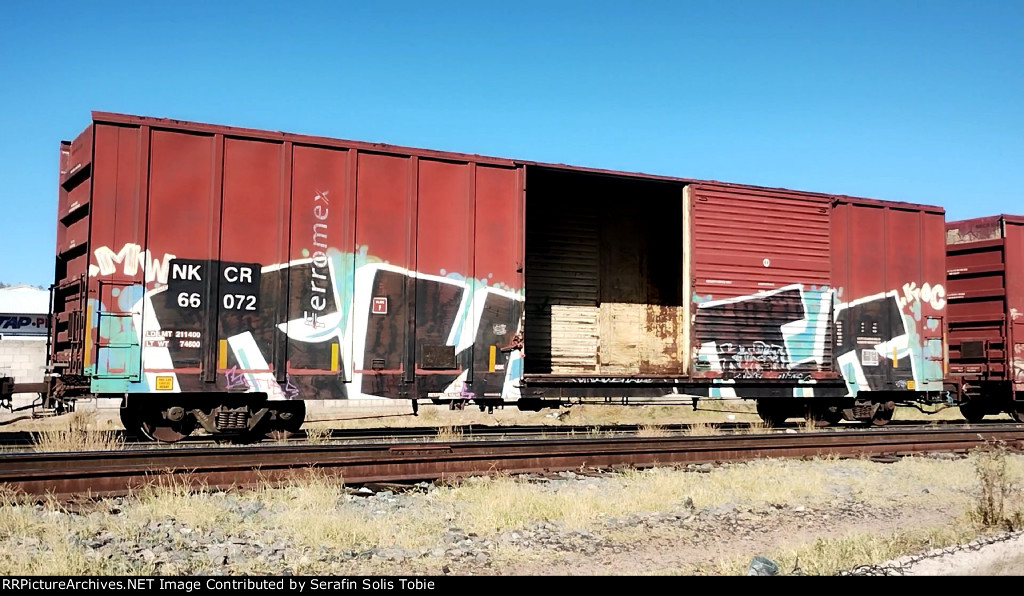 NKCR 66072 Rotulado Ferromex Con Grafiti