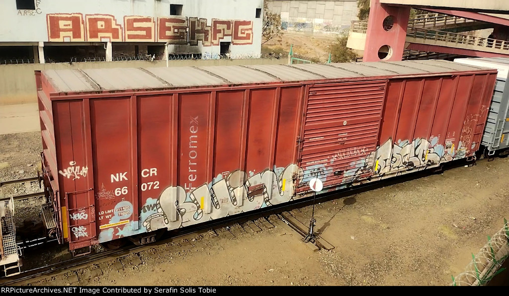 NKCR 66072 Rotulado Ferromex Con Grafiti