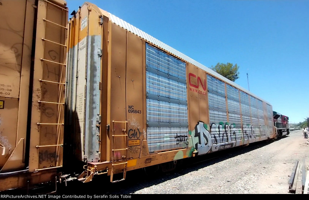 WC 696843 TTGX 696843 Rack CN