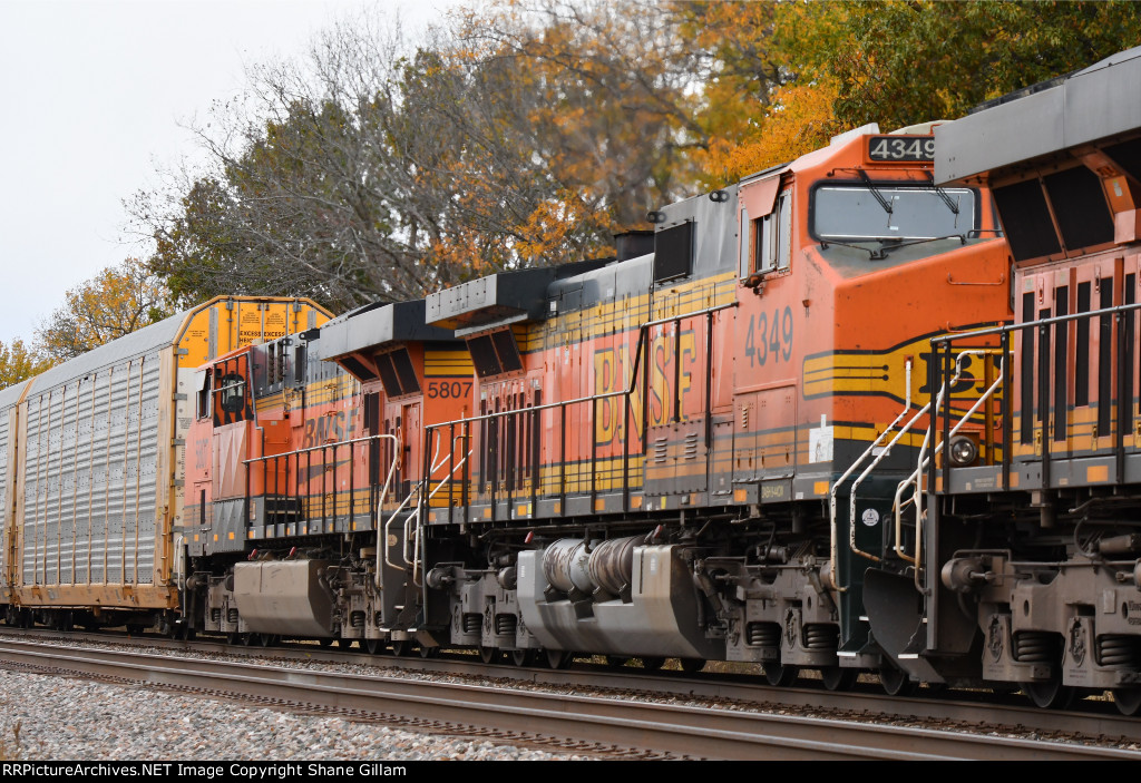 BNSF 4349 Roster shot