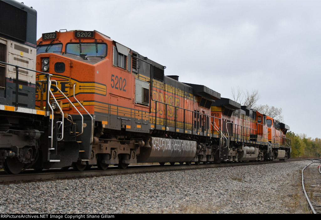 BNSF 5202 Roster shot.