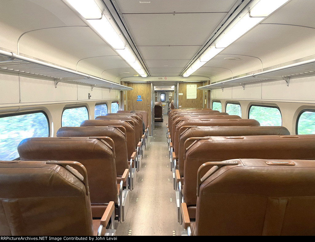 Interior of Arrow III MU Car