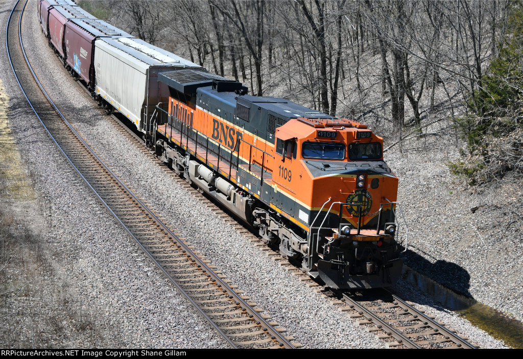 BNSF 1109 Roster shot