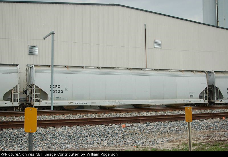 Occidental Chemical Corporation (OCPX) Covered Hopper No. 70723