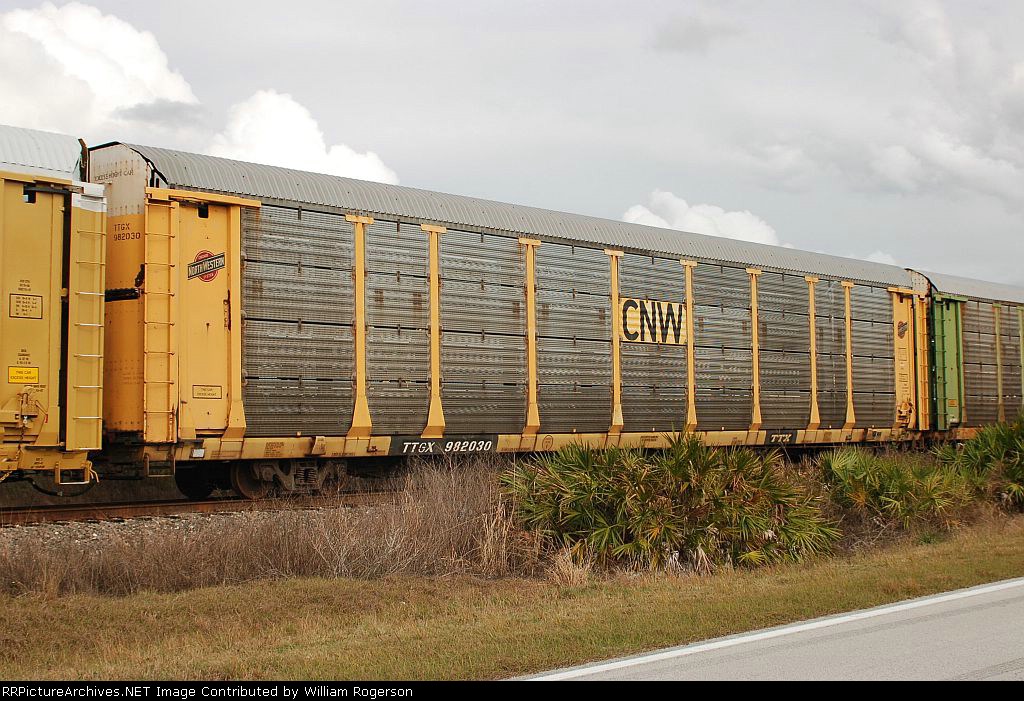 TTX Company (TTGX) Flat Car No. 982030