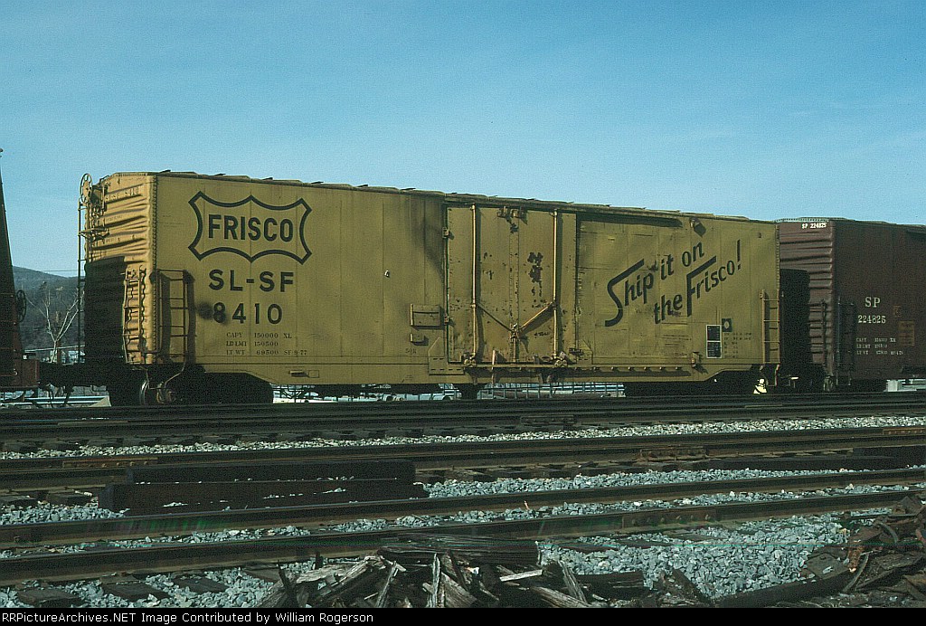 Burlington Northern Railroad (SLSF) Box Car No. 8410