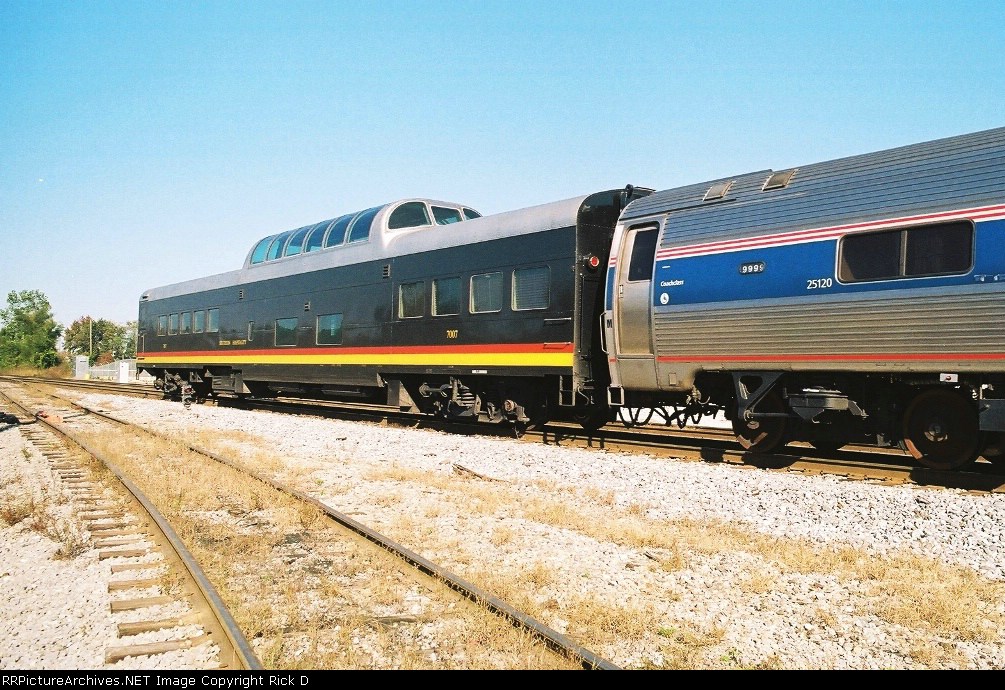 KCS 7007 Dome Car