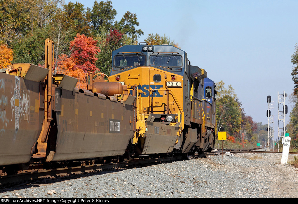 CSXT Train X10007