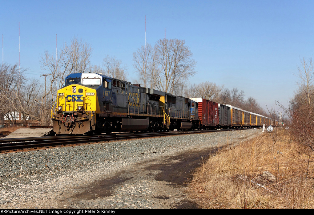 CSXT Train Q21605