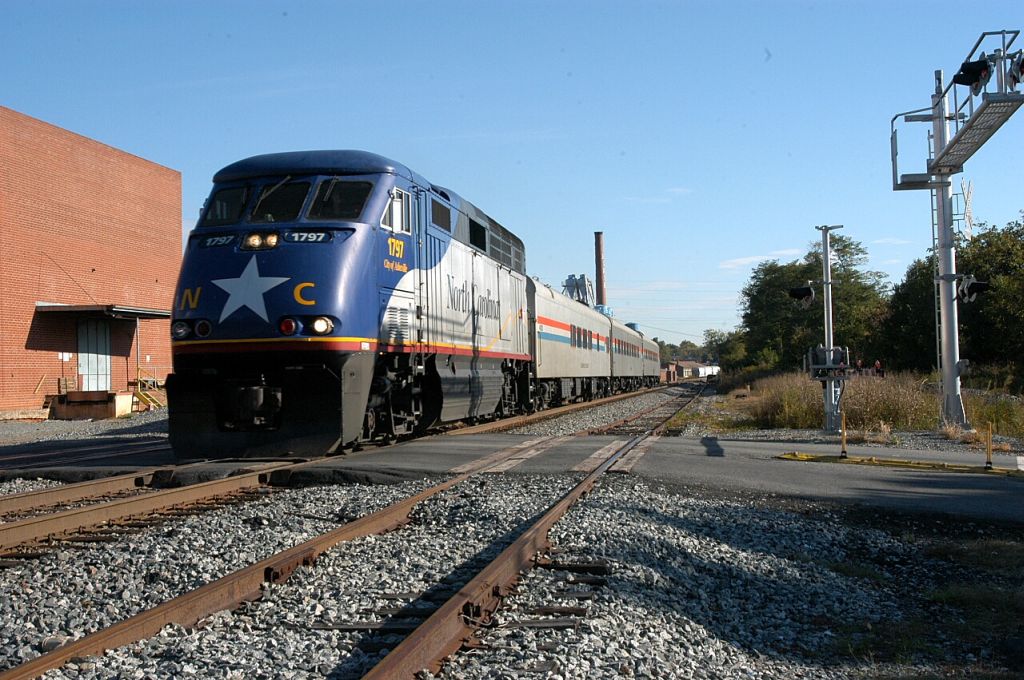 ncdot train 73 at lexington nc