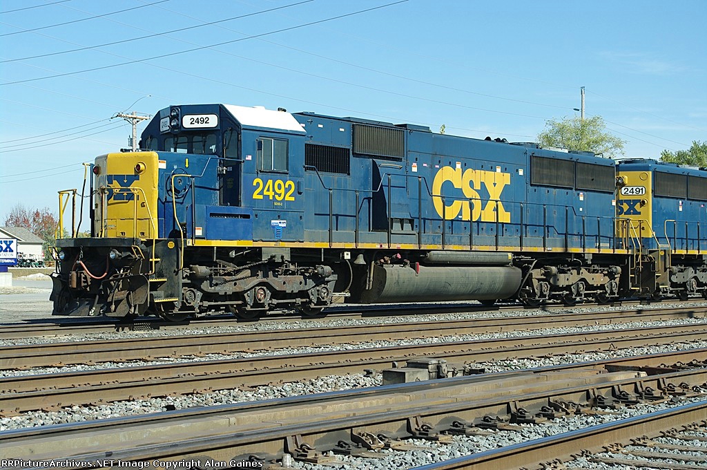 CSX SD50-2 2492
