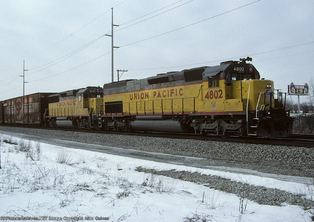 UP SD45T-2 4802