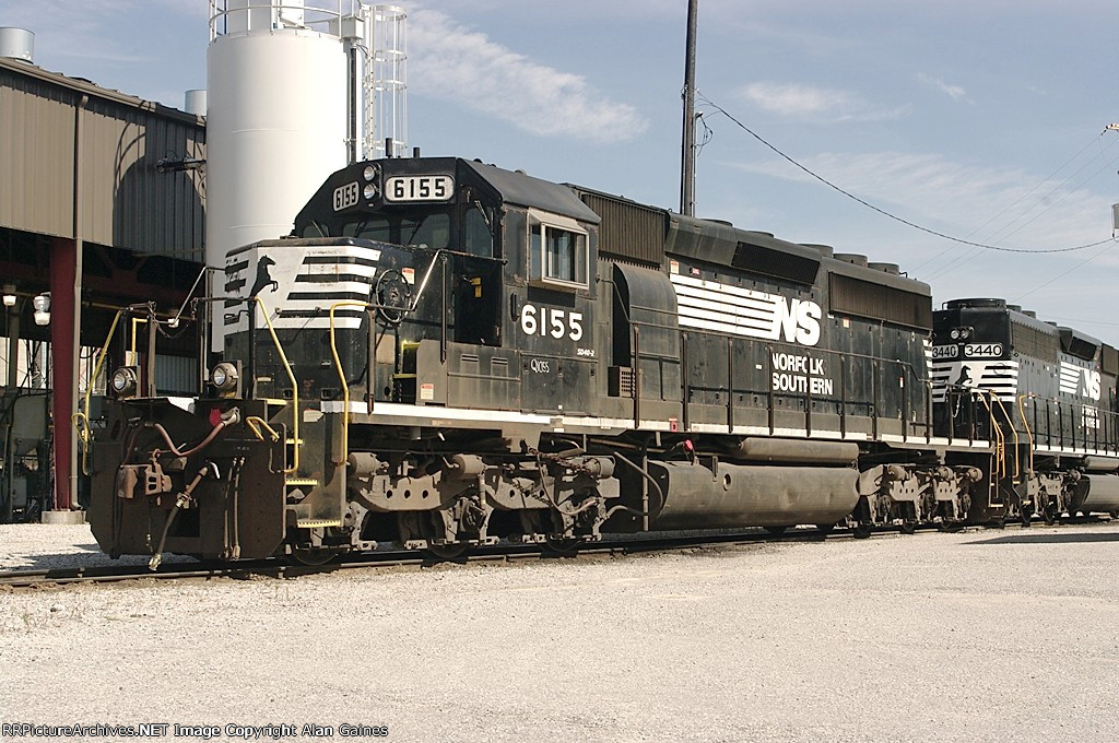 NS SD40-2 6155