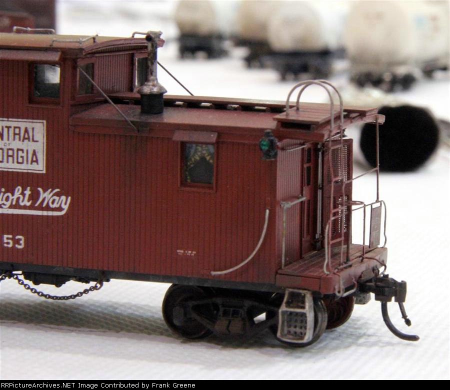CofG X53 caboose by Don Worthy (note the screen door swinging in the breeze)