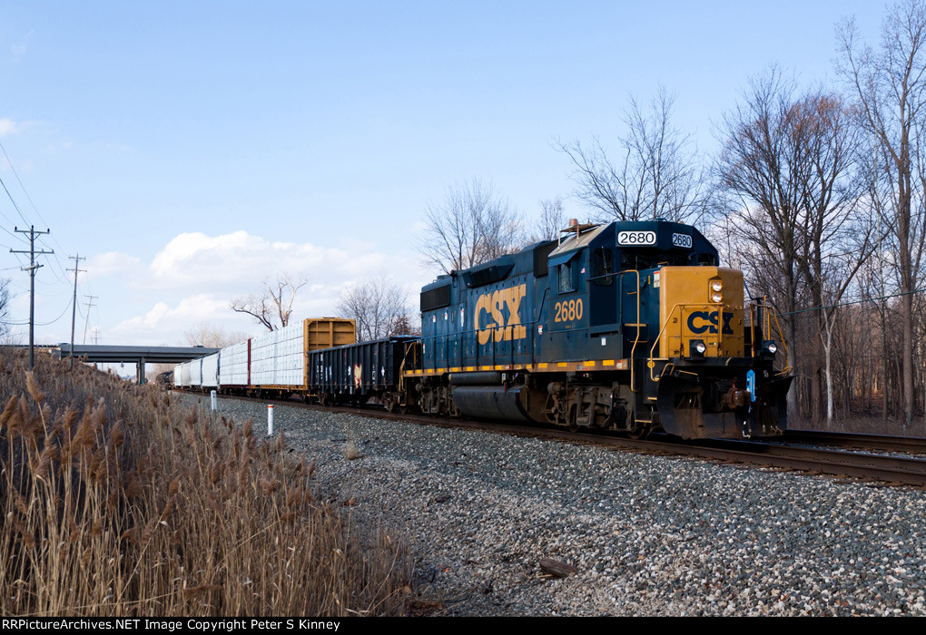 CSXT Train D71628