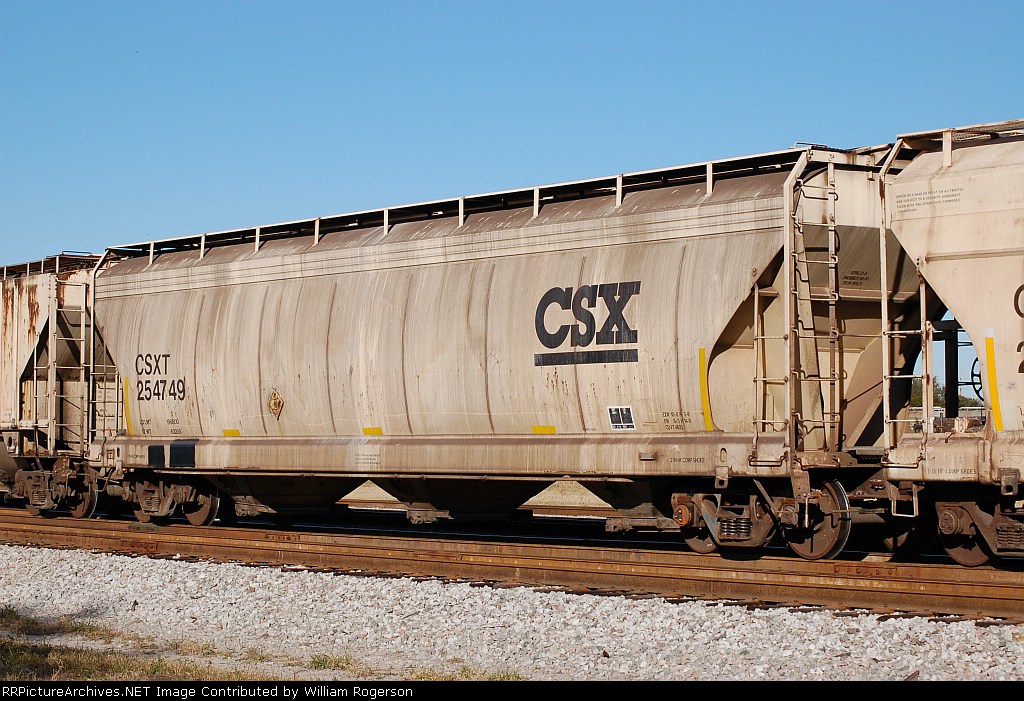 CSX Transportation (CSXT) Covered Hopper No. 254749