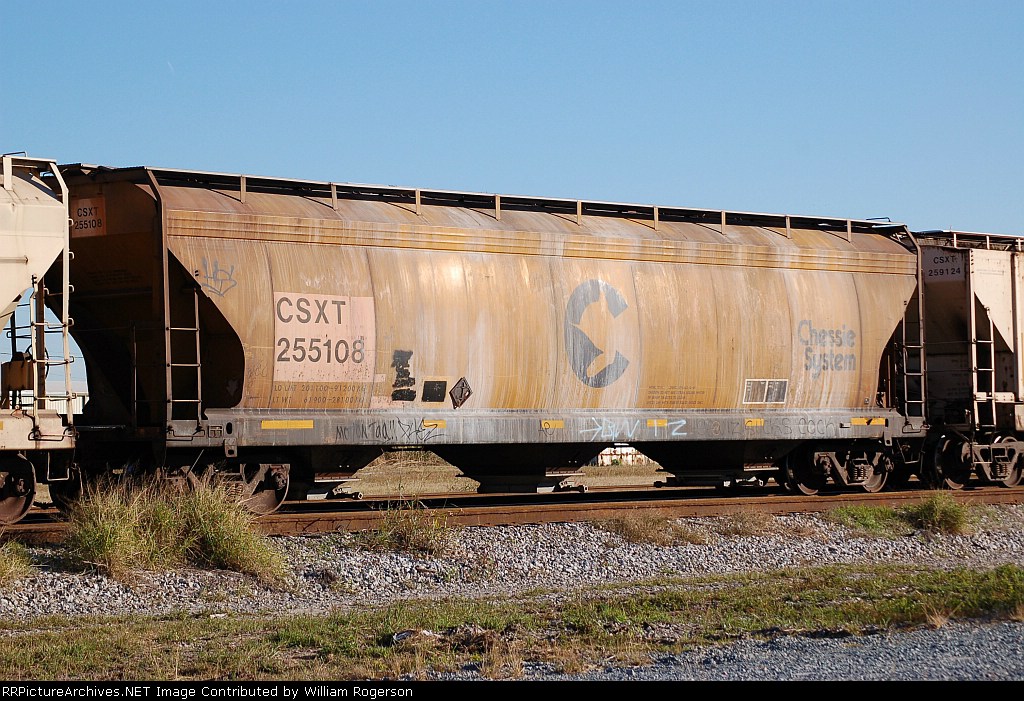 CSX Transportation (CSXT) Covered Hopper No. 255108